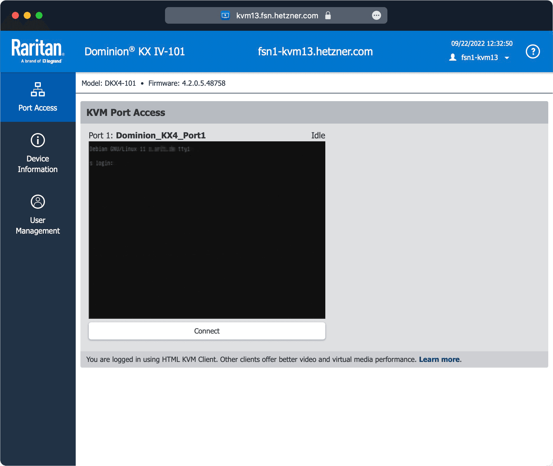 KVM Console - Hetzner Docs