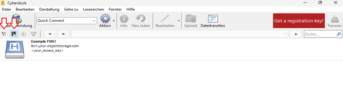Cyberduck - Hetzner Docs