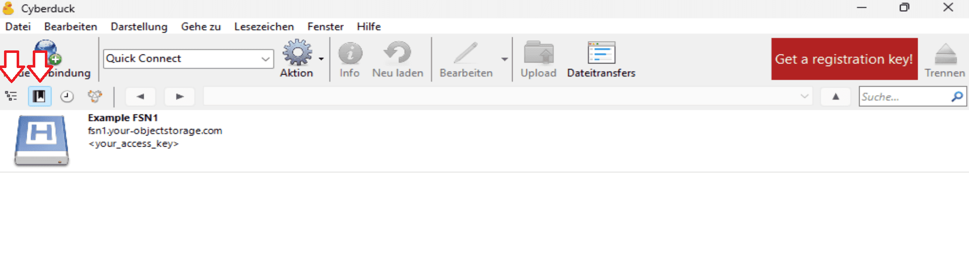 Cyberduck - Hetzner Docs