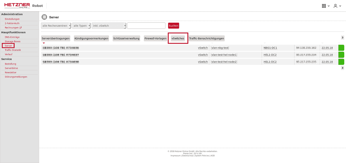 vSwitch - Hetzner Docs