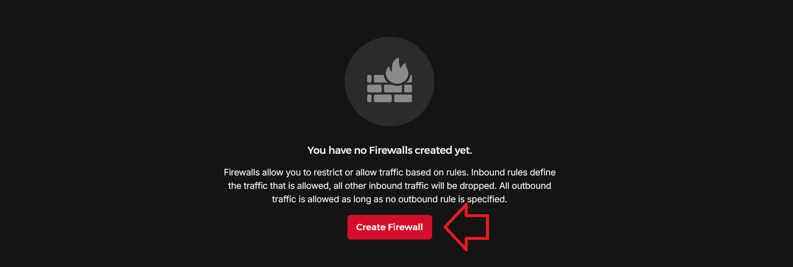 Creating a Firewall - Hetzner Docs