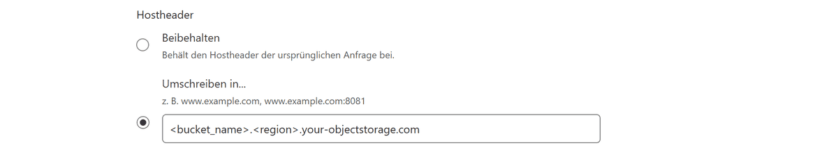 Eigene Domain mit CNAME - Hetzner Docs