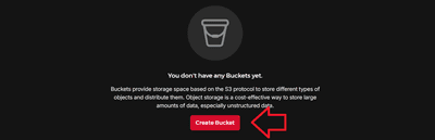 Creating a Bucket - Hetzner Docs