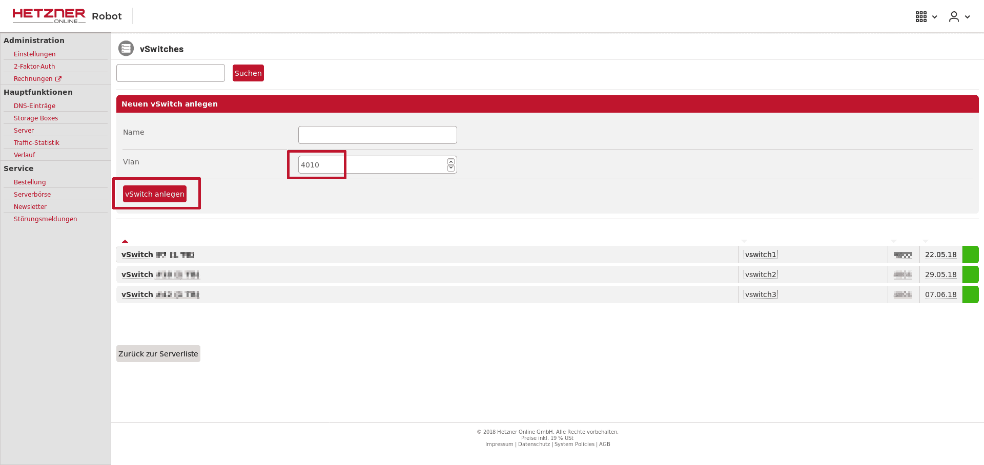 vSwitch - Hetzner Docs