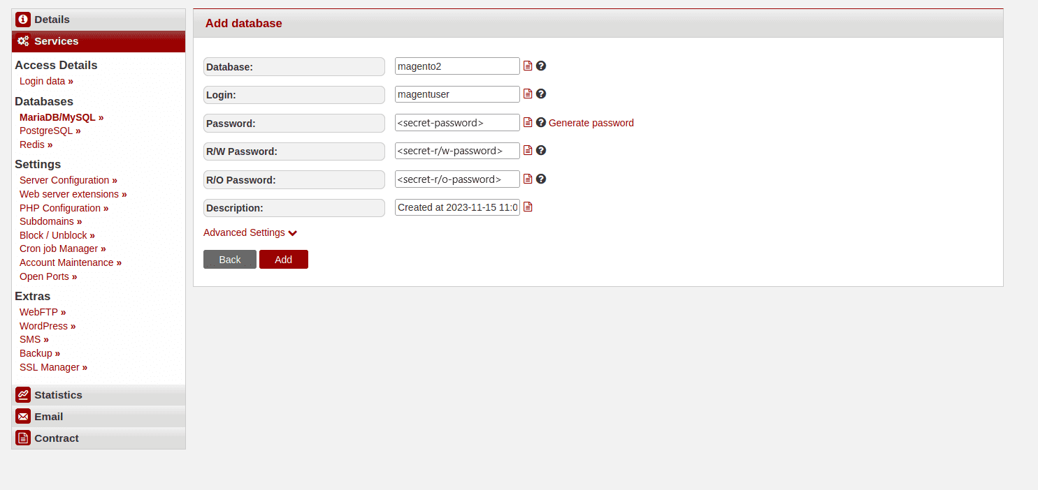 Magento - Hetzner Docs