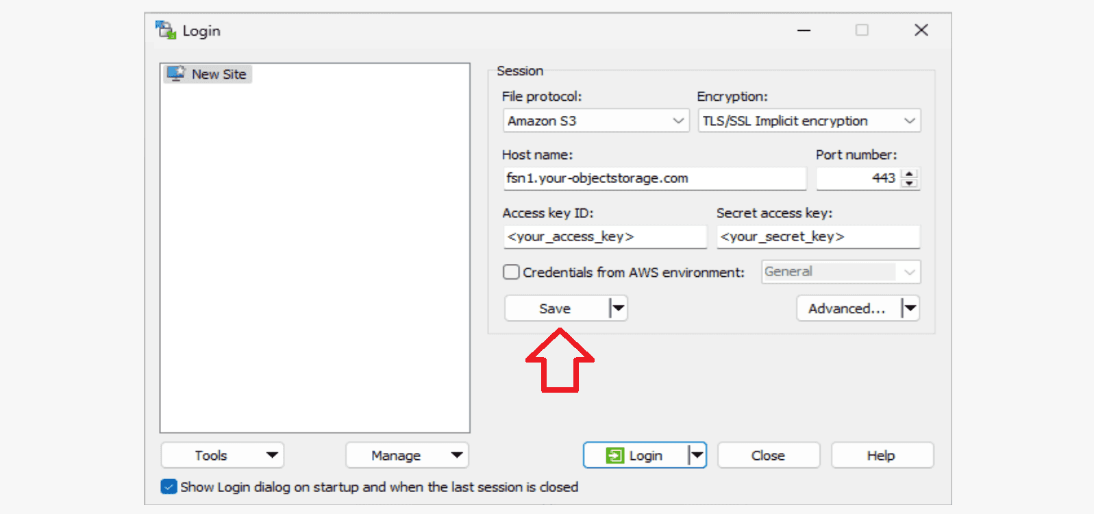 WinSCP - Hetzner Docs