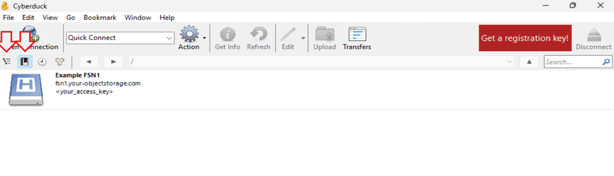 Cyberduck - Hetzner Docs