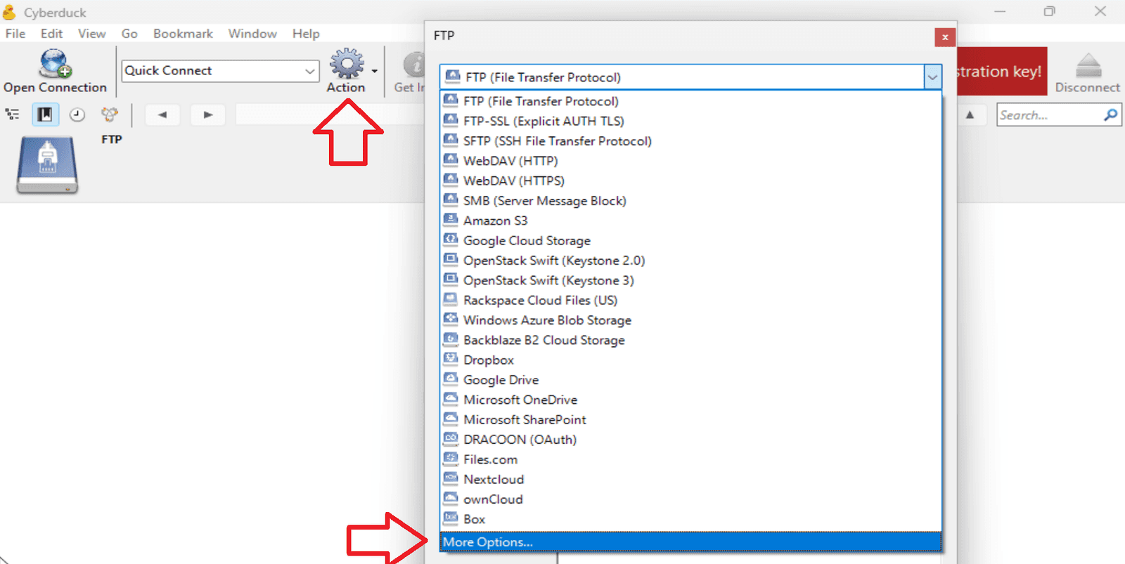 Cyberduck Hetzner Docs