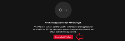 Generating an API token - Hetzner Docs